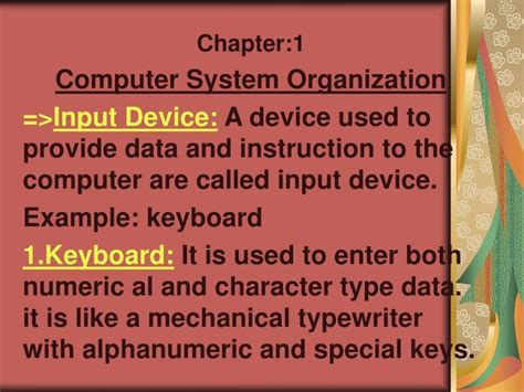 ppt chapter 1 computer system organization powerpoint presentation free download id 3322122