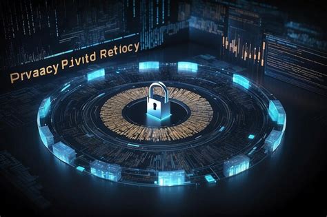 Premium Photo Cybersecurity And Privacy Concept Of Data Protection