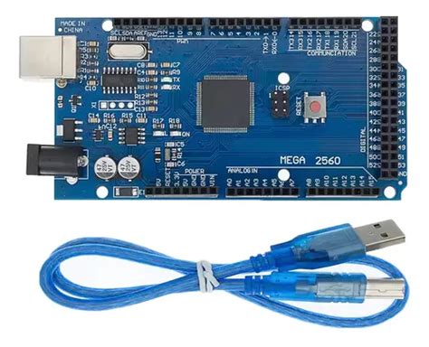 Placa Mega2560 R3 Ch340 Compatível Arduino MercadoLivre