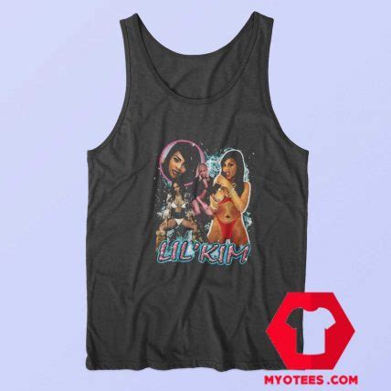 Lil Kim Bikini Vintage 90s Graphic Unisex Tank Top MYOTEES