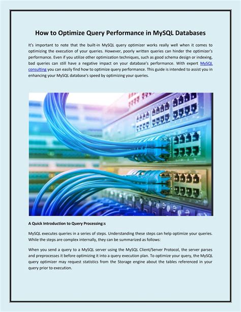 how to optimize query performance in mysql databases by shattered