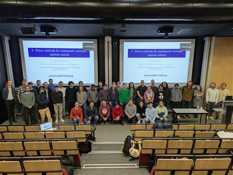 Winter School On Numerical Methods For Optimal Control Of Nonsmooth Systems Syscop