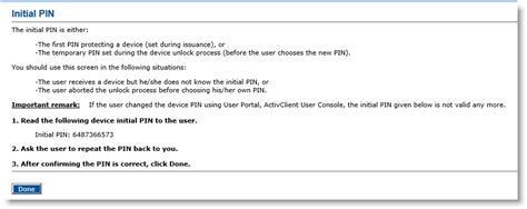 Getting An Initial Pin For A Device Activid Cms Hid Global