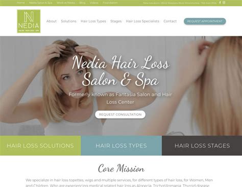 Web Design For Salons Minneapolis Gasman Design Minneapolis Web Design