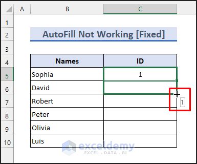 Drag Number Increase Not Working In Excel A Solution With Easy Steps