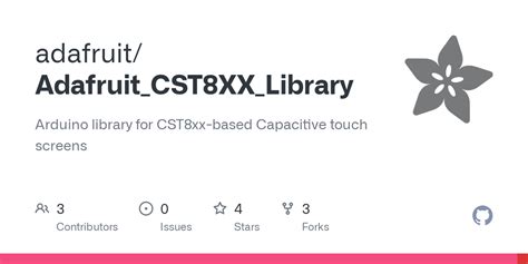 Github Adafruit Adafruit Cst8xx Library Arduino Library For Cst8xx