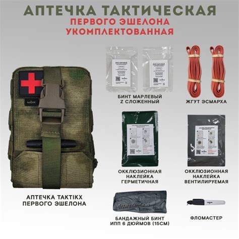 Тактические Аптечки для Экстремальных Условий | Taktikx