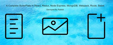 Github Rabbi Node React Mongodb Boilerplate