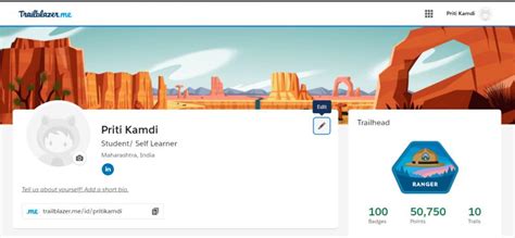 priti kamdi on linkedin salesforce trailheadquests trailheadgo