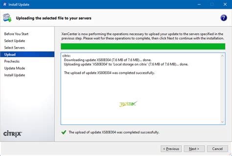آموزش آپدیت سرور های XenServer