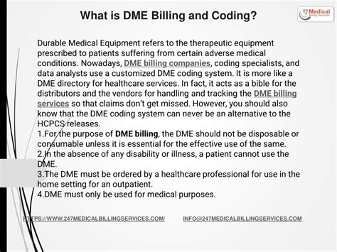 Ppt All About Dme Billing Services Powerpoint Presentation Free Download Id 12136809