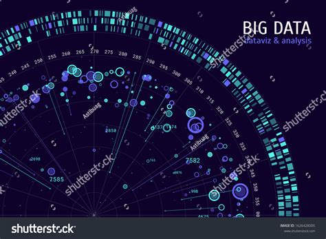 Big Data Concept Visualization Abstract Data Stock Vector Royalty Free 1626428005 Shutterstock