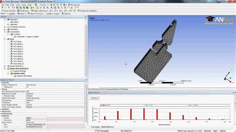 Microgripper Simulation Ansys Tutorial Youtube