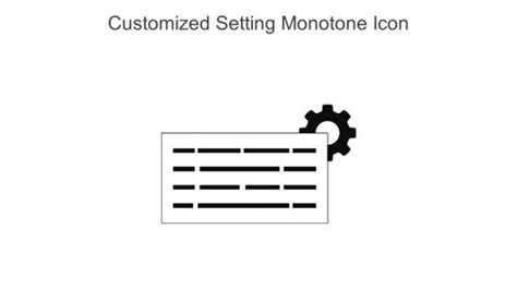 Setting Monotone Icon Slide Team