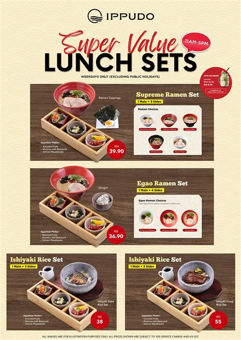Super Value Lunch Sets As Low As Rm3690 Ippudo Lalaport Bbcc