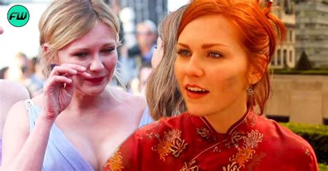 I Was So Nervous To Show My Butt Spider Man Star Kirsten Dunst Talks Nerve Wracking Intimate