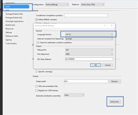 How Do I Disable C 6 Support In Visual Studio 2015 Stack Overflow