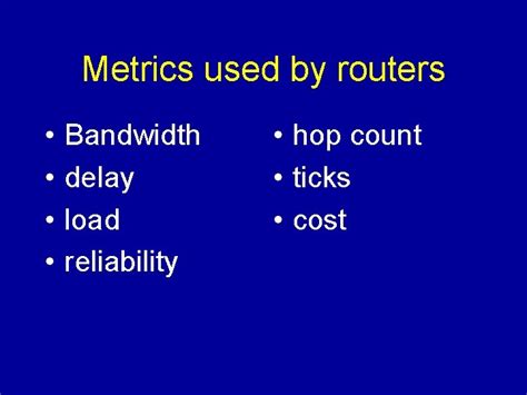 routing routing basics distance vector routing linkstate routing