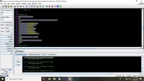 Java Arraylist Errors Stack Overflow