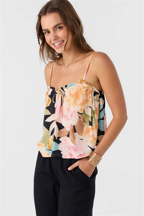 Decla Sleeveless Top Black Oneill
