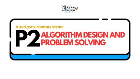 O Leveligcse Cs Chapter 7 Algorithm Design And Problem Solving