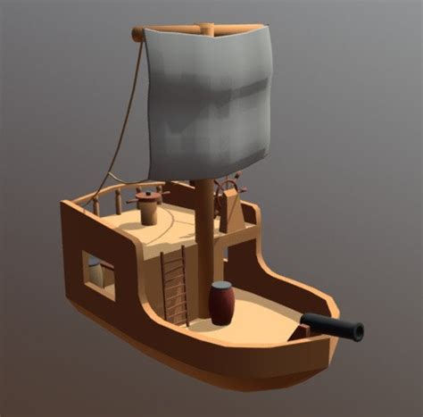 Mini Sloop Concept Model A Uncompromising Solo Ship R Seaofthieves