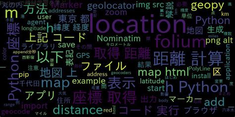 Pythonを使って座標取得距離計算結果を表示する方法を解説 自作で機械学習モデルAIの使い方を学ぶ