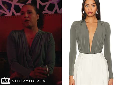 Elsbeth Season 1 Episode 7 Kayas Wrap Bodysuit Shop Your Tv