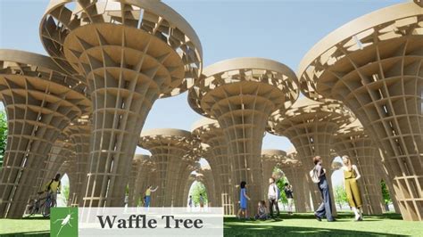 【grasshopper tutorial】 waffle tree tree structure grasshopper tree