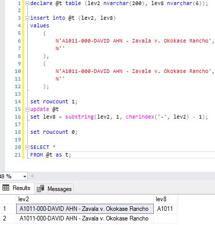 Sql Server How Do I Need To Rewrite The SQL Update Statement Subquery To Select Only A Single