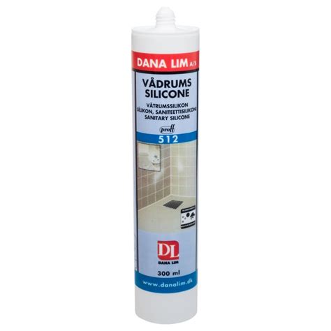 Dana Lim Våtromssilikon 512 300 Ml Grå 51234