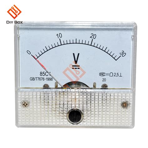 Dc 30v Analog Panel Volt Voltage Meter Voltmeter G Vicedeal