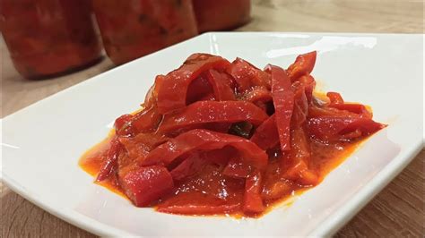 Կարմիր պղպեղը տոմատե սոուսով Youtube
