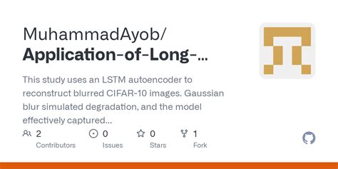Application Of Long Short Term Memory Lstm Autoencoder For Image