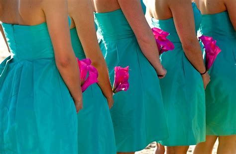 Beach Bridesmaid Dress Photos Tips Destination Wedding Details