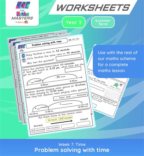 Year 3 Time Worksheets And Lesson Pack Telling The Time