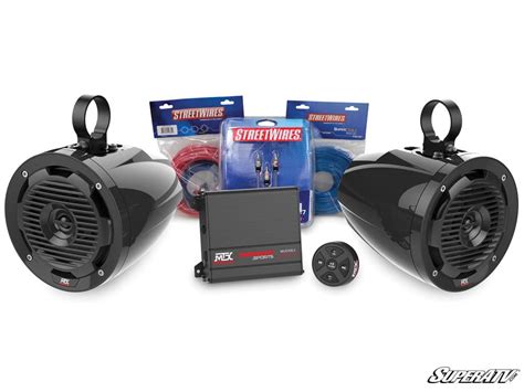 BLUETOOTH CONTROLLED TWO SPEAKER MTX SOUND SYSTEM HID Fab