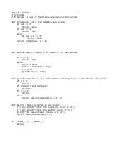 Discover Palindromic Prime Numbers Programs To Test For Course Hero