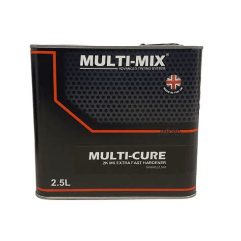 Multi Cure 2k Ms Hardener 2 5l Fast Hardeners 2 5ltrs