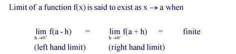 Limits Formula Formula In Maths