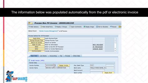 Sap Vim Vendor Invoice Management Opentext Pptx