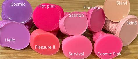 Fantasy Silicone Colour Chart Glow Metallic And Magical Finishes