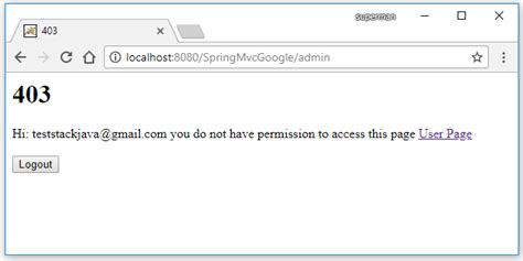 Code ví dụ Spring MVC đăng nhập bằng google gmail STACKJAVA