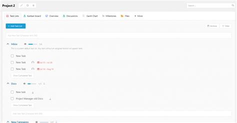 How To View Task Lists And Add News Tasks In Wp Project Manager Wedevs