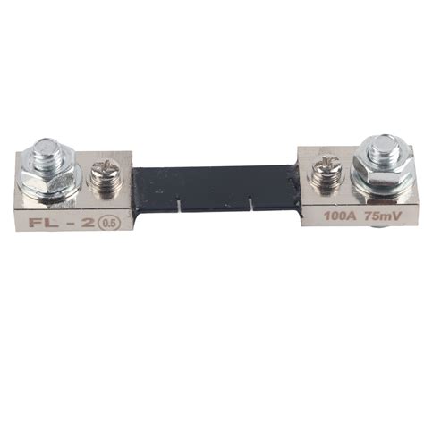 50a 100a Current Amp Shunt Resistor 75mv Fl 2 For Digital Ammeter