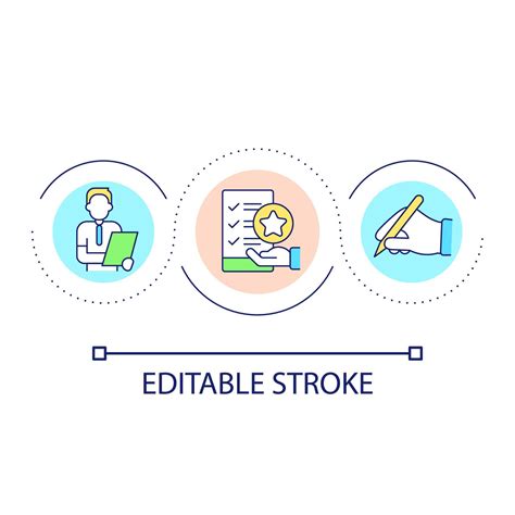 Task Management Loop Concept Icon Business Workflow Organization