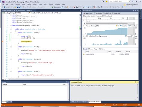 Nasty Const Bug In ASP NET 5 Gigi Labs
