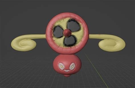 Rotom Fan Rottom 3d Model 3d Printable Cgtrader