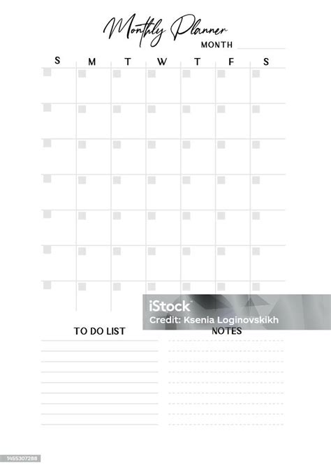 글 머리 기호 저널 플래너 습관 추적기 인쇄 가능한 템플릿 2025년에 대한 스톡 벡터 아트 및 기타 이미지 2025년