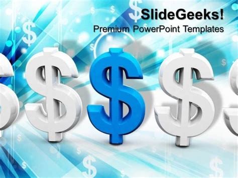 dollar business powerpoint templates and powerpoint themes 1012